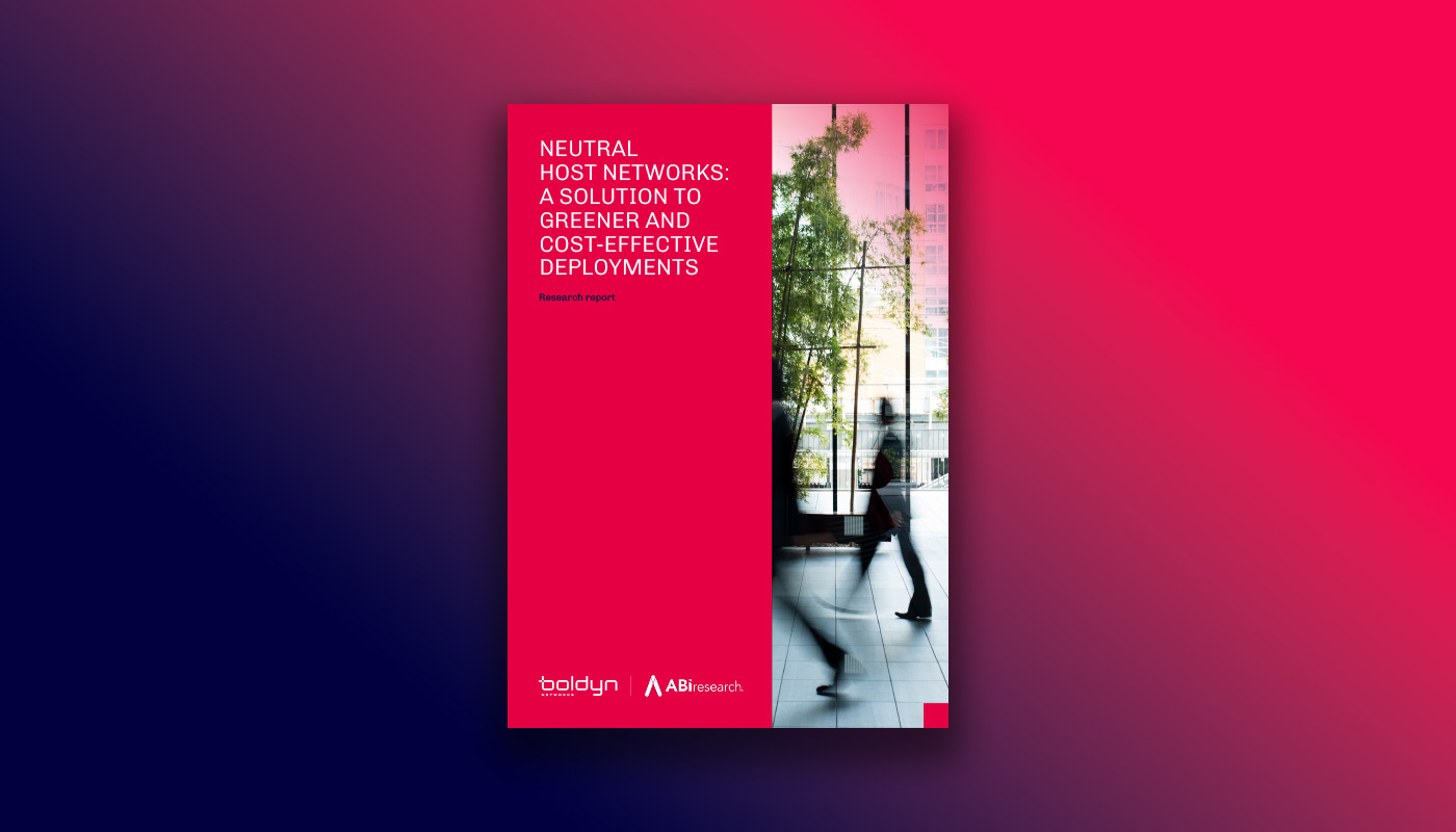 Boldyn Networks: le reti Neutral Host riducono consumi energetici e ...