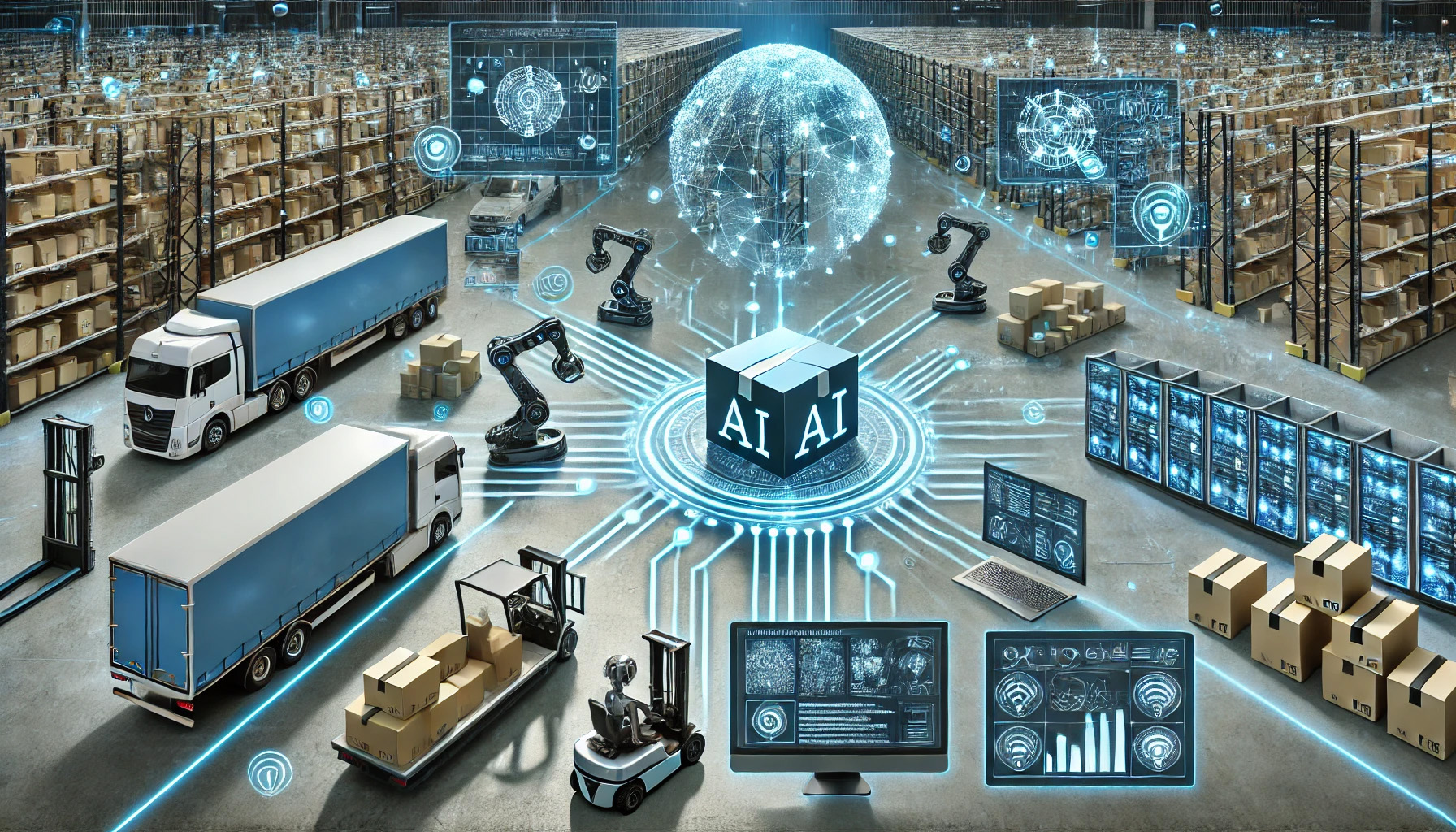 Intelligenza artificiale: i vantaggi per la logistica, le opportunità e i rischi