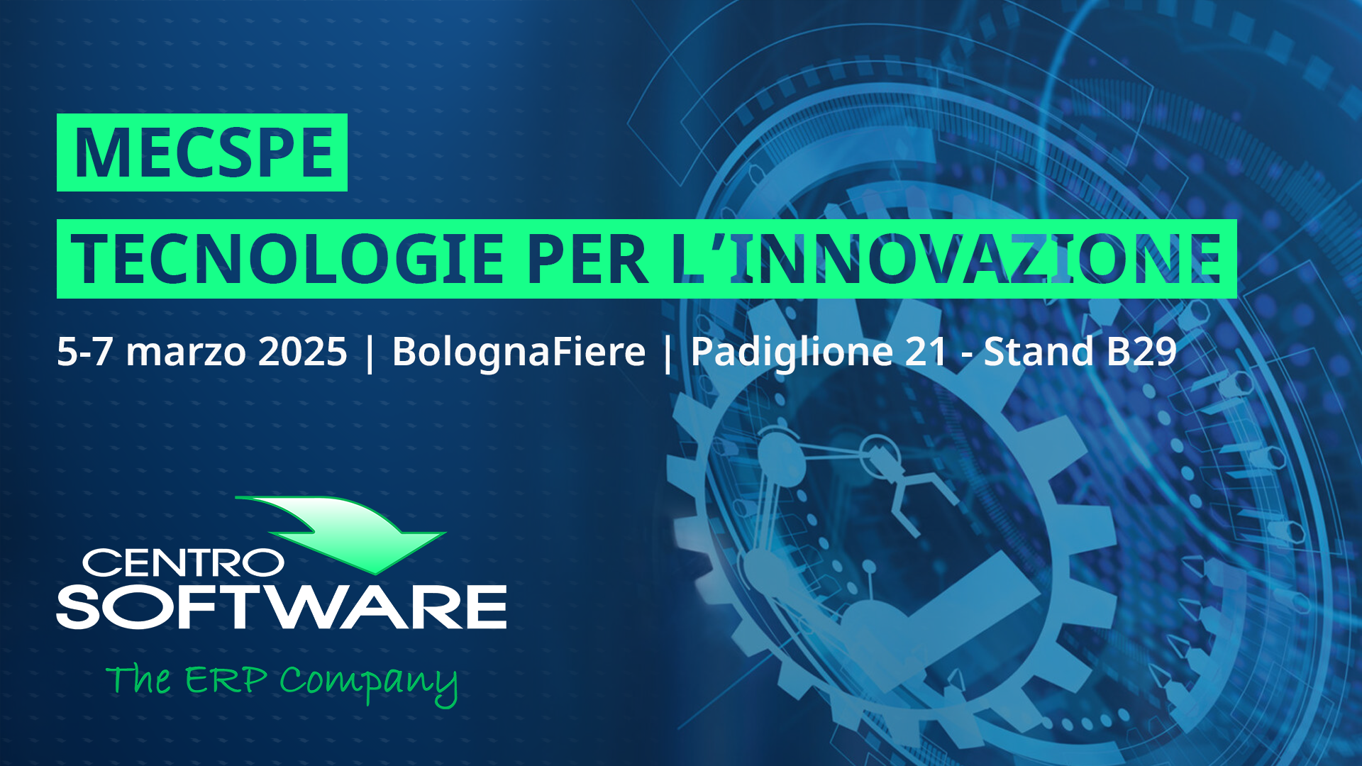 MECSPE 2025: Centro Software presenta nuove soluzioni AI per l’industria manifatturiera | 01factory