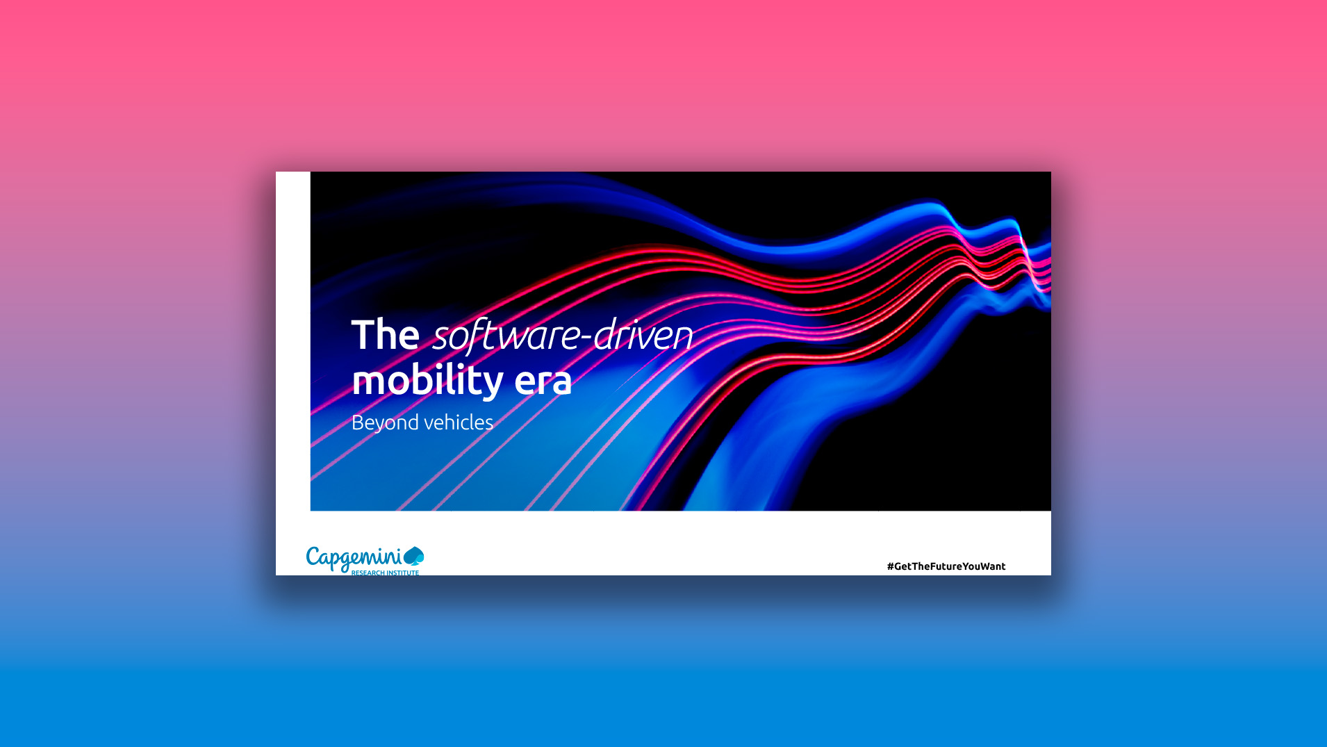 Capgemini: il settore automobilistico accelera verso un futuro guidato dal software | 01factory