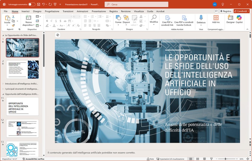 Come creare una presentazione PowerPoint con l’AI, con Copilot di ...