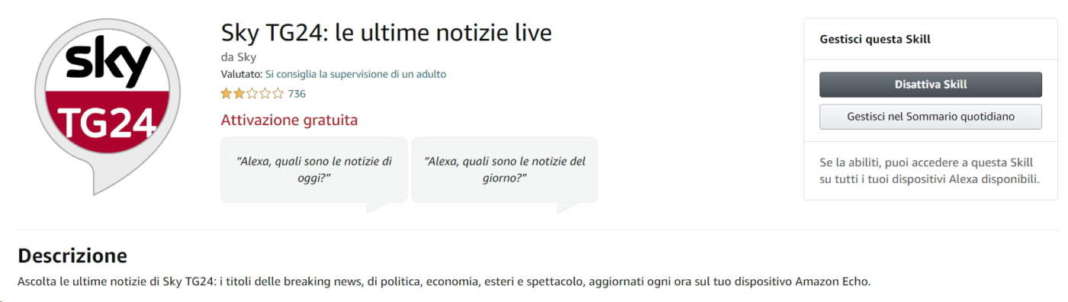 Skill Alexa: cosa sono, quali scegliere, come attivarle | 01smartlife
