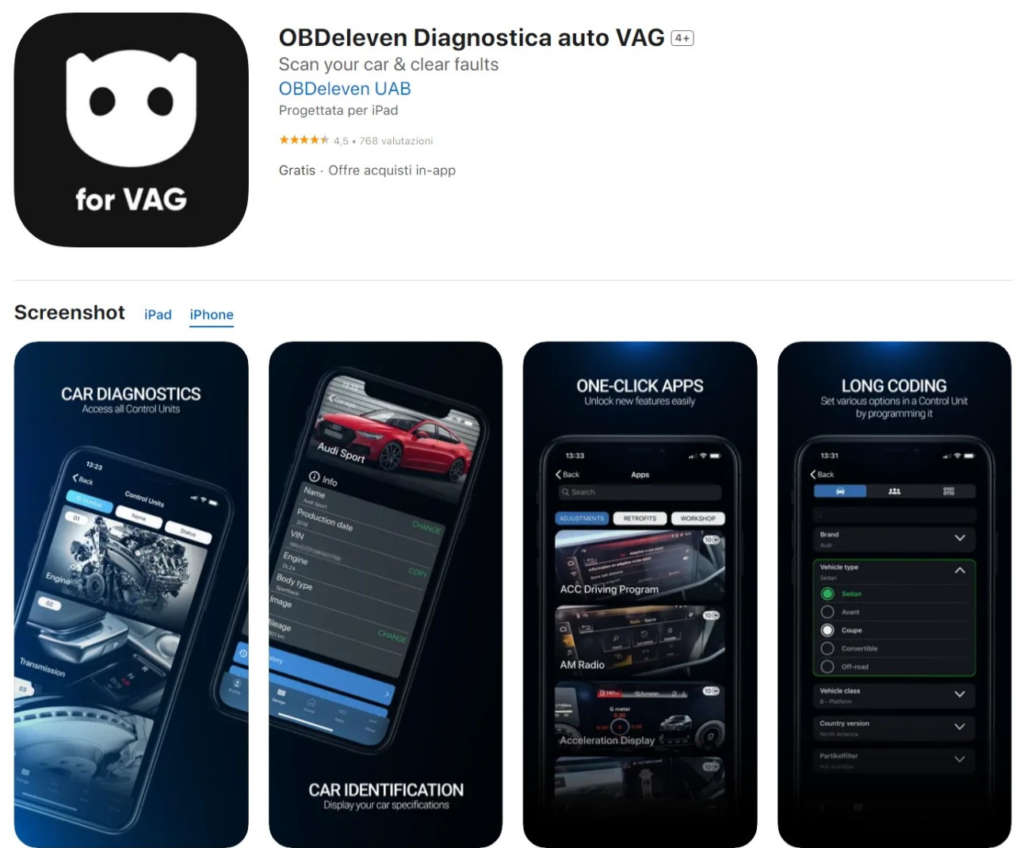 OBD Eleven: diagnostica auto e programmazione fai-da-te | 01smartlife