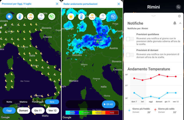 App meteo, ecco le migliori per smartphone, tablet e smartwatch ...