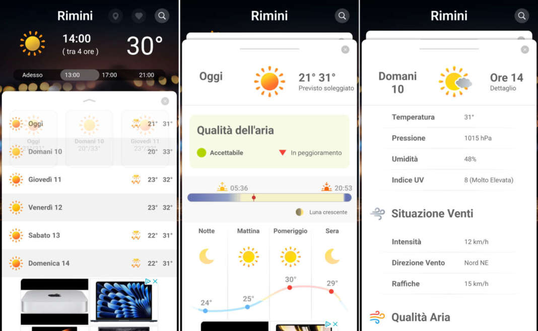 App meteo, ecco le migliori per smartphone, tablet e smartwatch ...