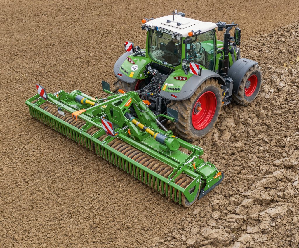 Power harrows can be folded - Agri Machines World