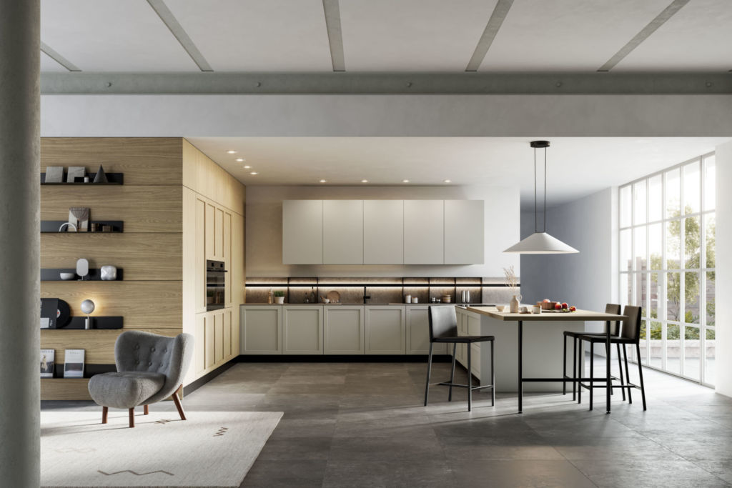 Boiserie modulari e multitasking | Ambiente Cucina