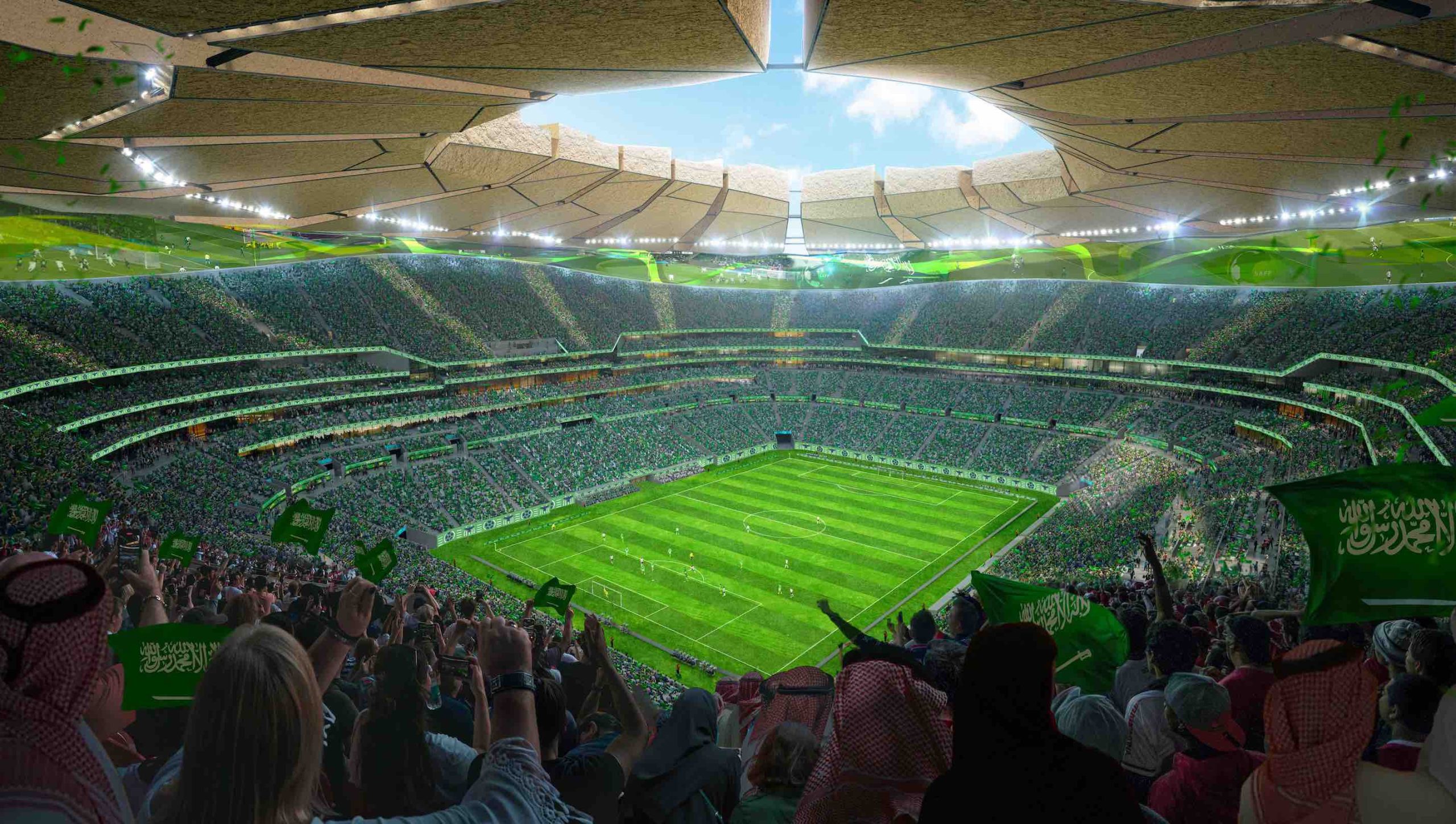 Stadio King Salman, Populous, Riyadh (Arabia Saudita) | Arketipo