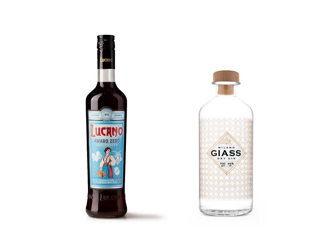 A Spirits&Colori la distribuzione di Lucano Amaro Zero e Gin Giass ...