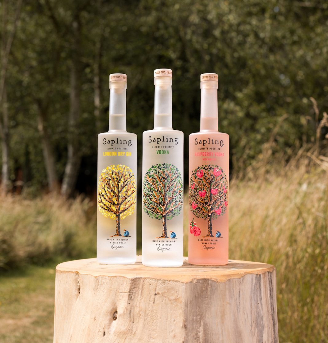 Climate Positive Spirits, il progetto ad alto tasso di sostenibilità di Sapling Spirits ...