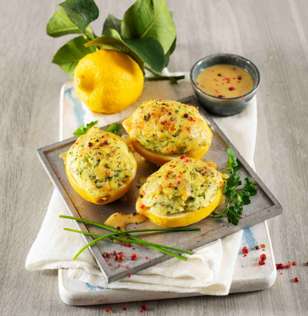 Limoni ripieni di ricotta al forno | senza glutine - Cucina Naturale