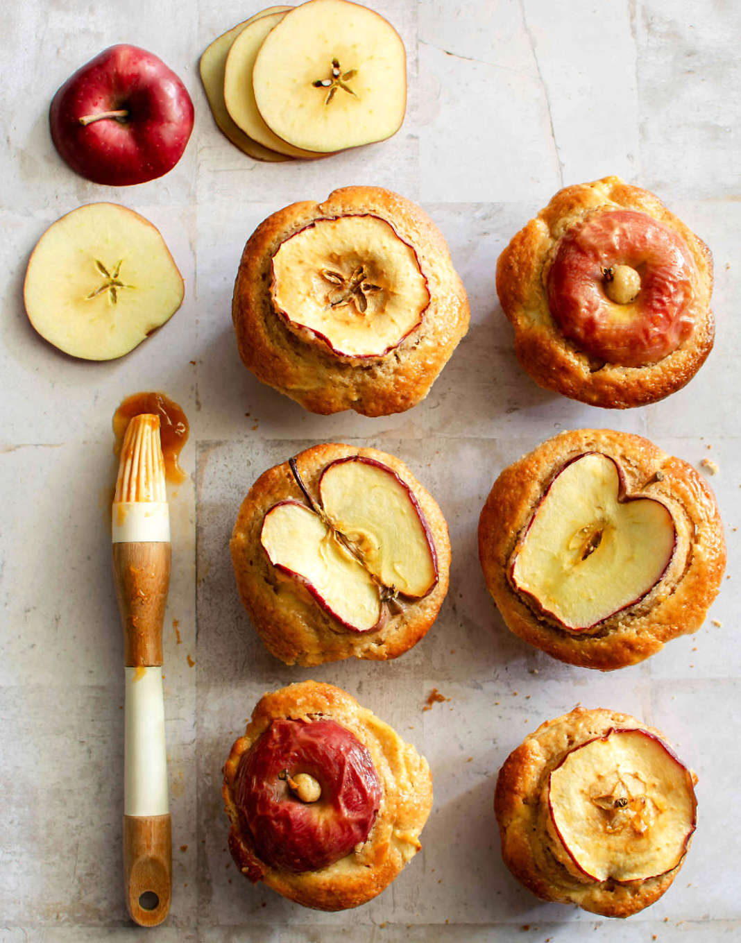 Mini torte di mele al kefir | veloci - Cucina Naturale