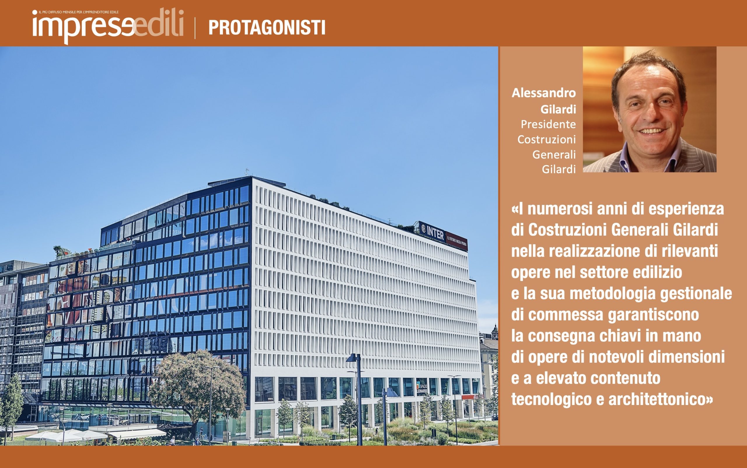 Costruzioni Generali Gilardi. Risorse strutturate e tecnologie ...