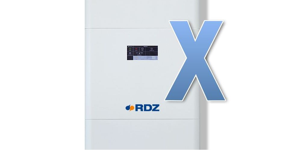 Pompa di calore compatta con separatore idraulico e accumulo inerziale ...