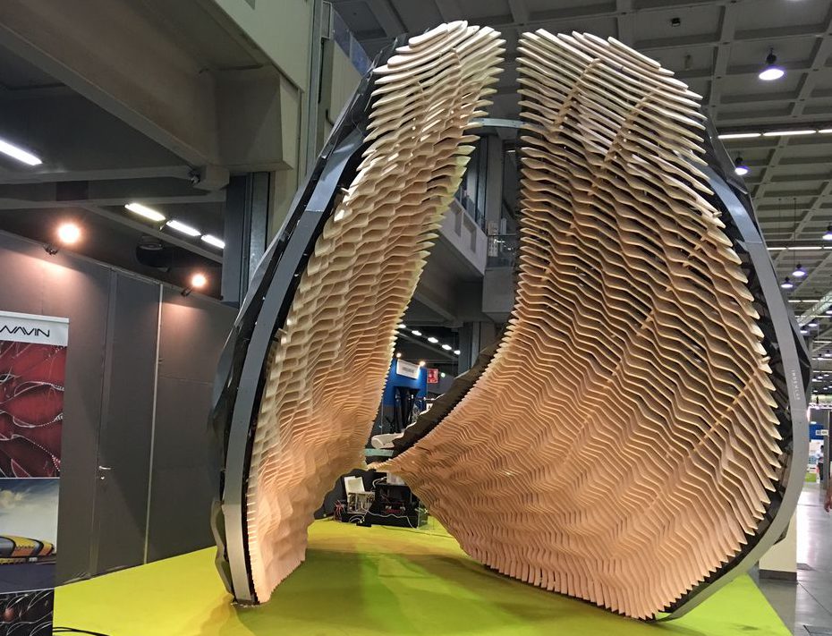 Wavin Metal, design ondulato del metallo con la nuova veste parametrica ...