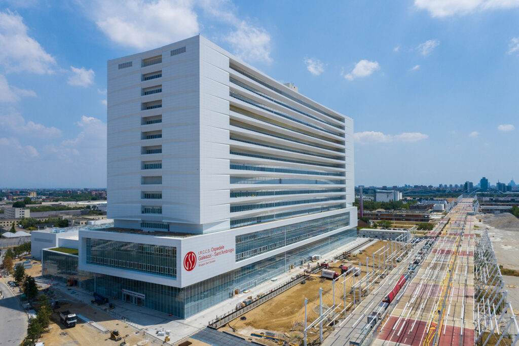 Irccs Ospedale Galeazzi-Sant’Ambrogio, Massetti eco-compatibili ...