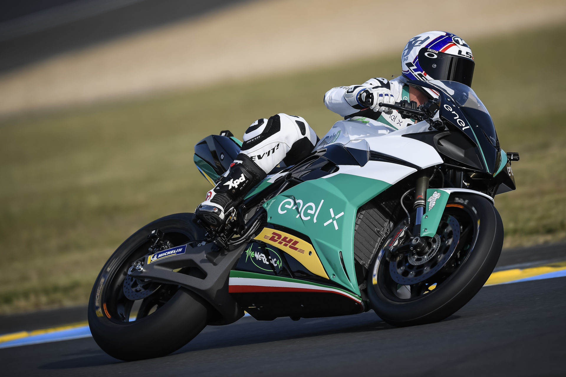 The updated version of the MotoE all-electric superbike prototype ...