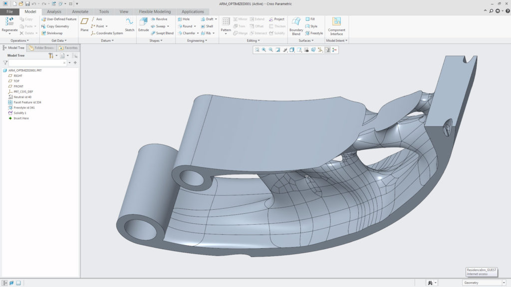 PTC Creo 5, a powerful modeling system - Electric Motor Engineering