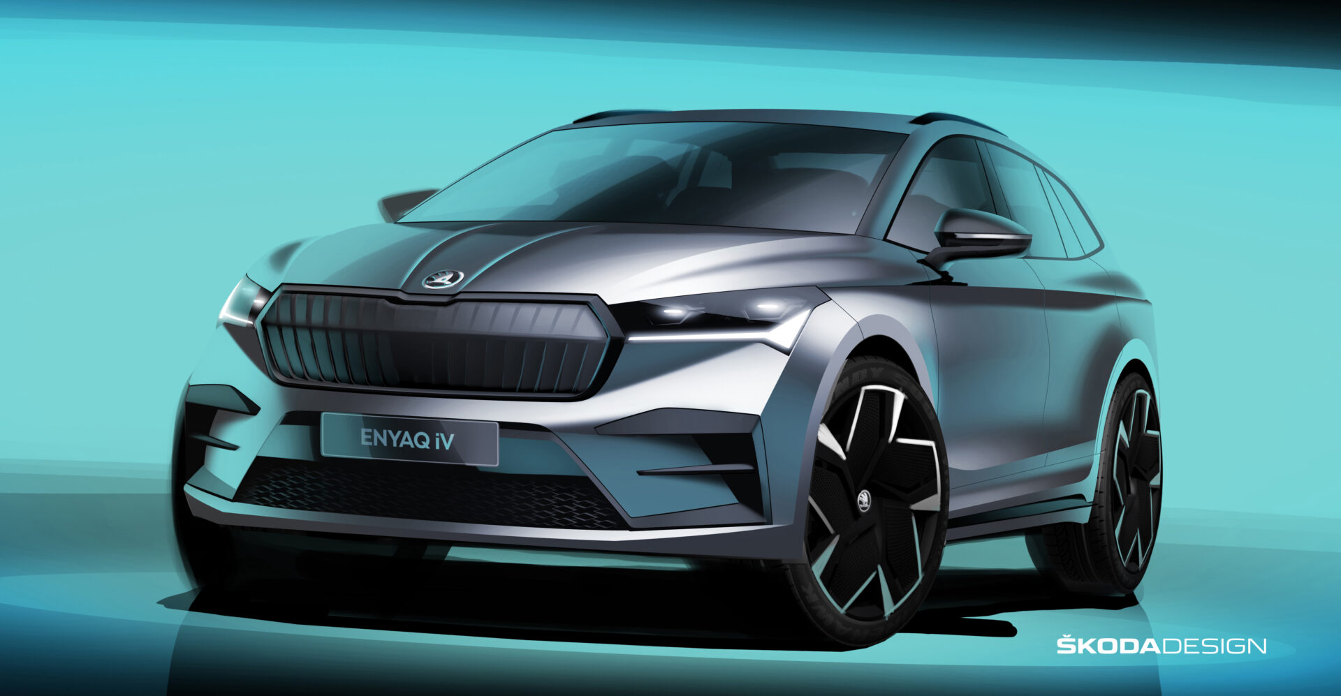 World premiere: Skoda, the electric SUV class with 316-mile range ...