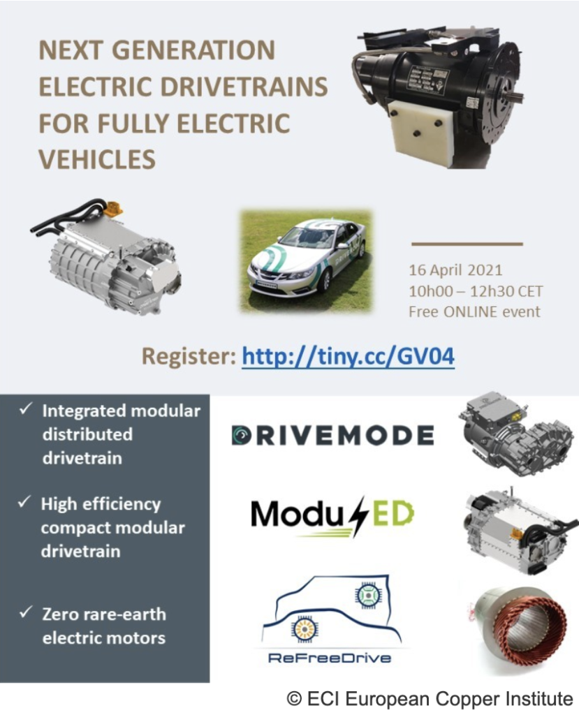Next generation electric drivetrains for fully electric vehicles ...