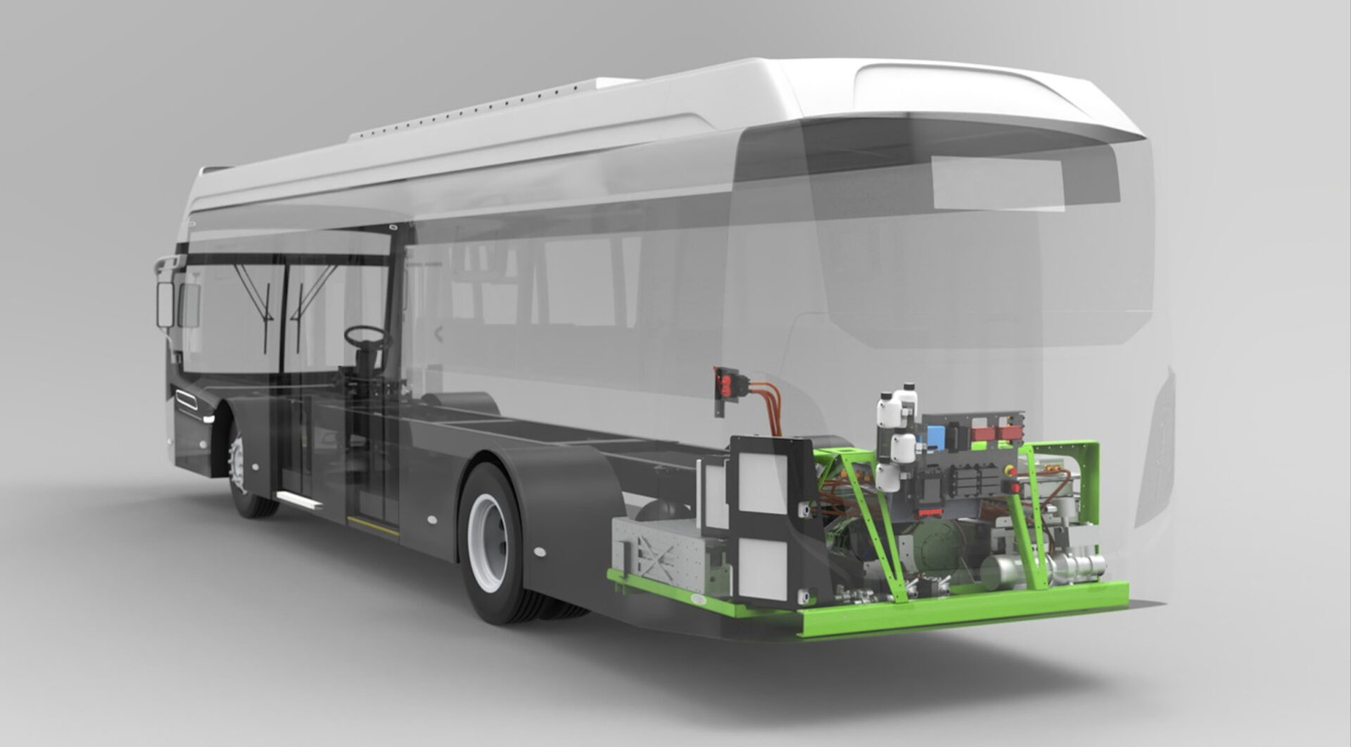 Platform for fully electric buses - Electric Motor Engineering