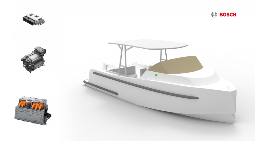 Bosch kit for the electrification of boats - Electric Motor Engineering