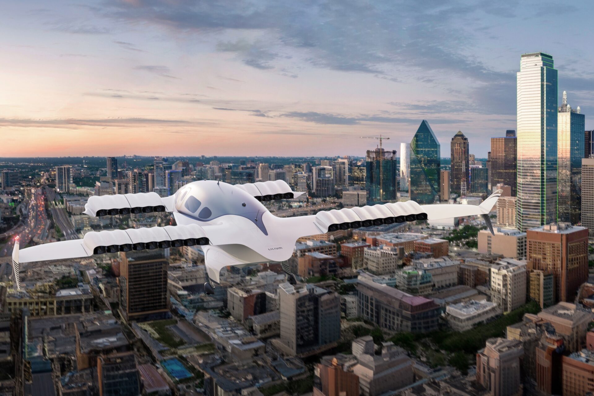 Sales kick off for Lilium, the jet with 36 electric motors