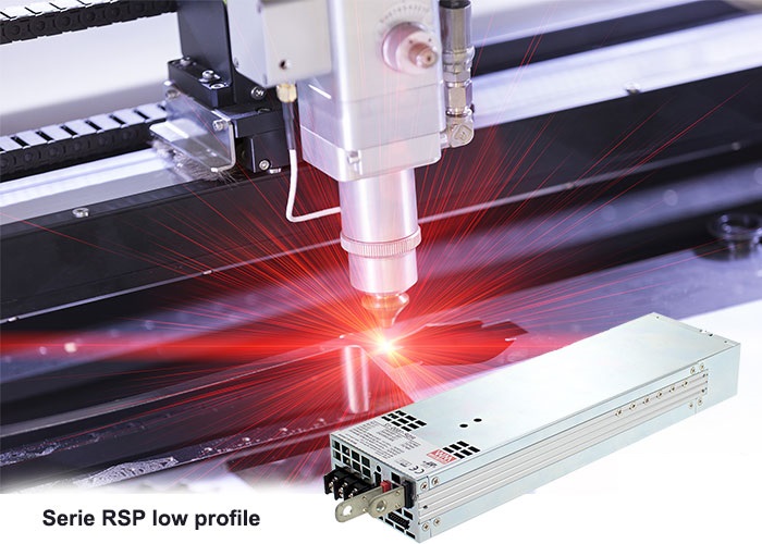 Serie RSP-2400 e RSP-3000 Meanwell, alimentatori programmabili