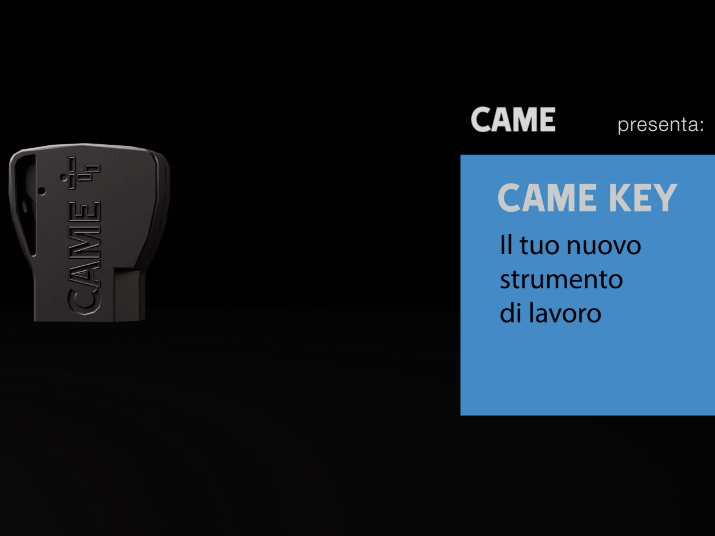 CAME KEY, il cacciavite digitale per l’installatore elettrico - Elettro