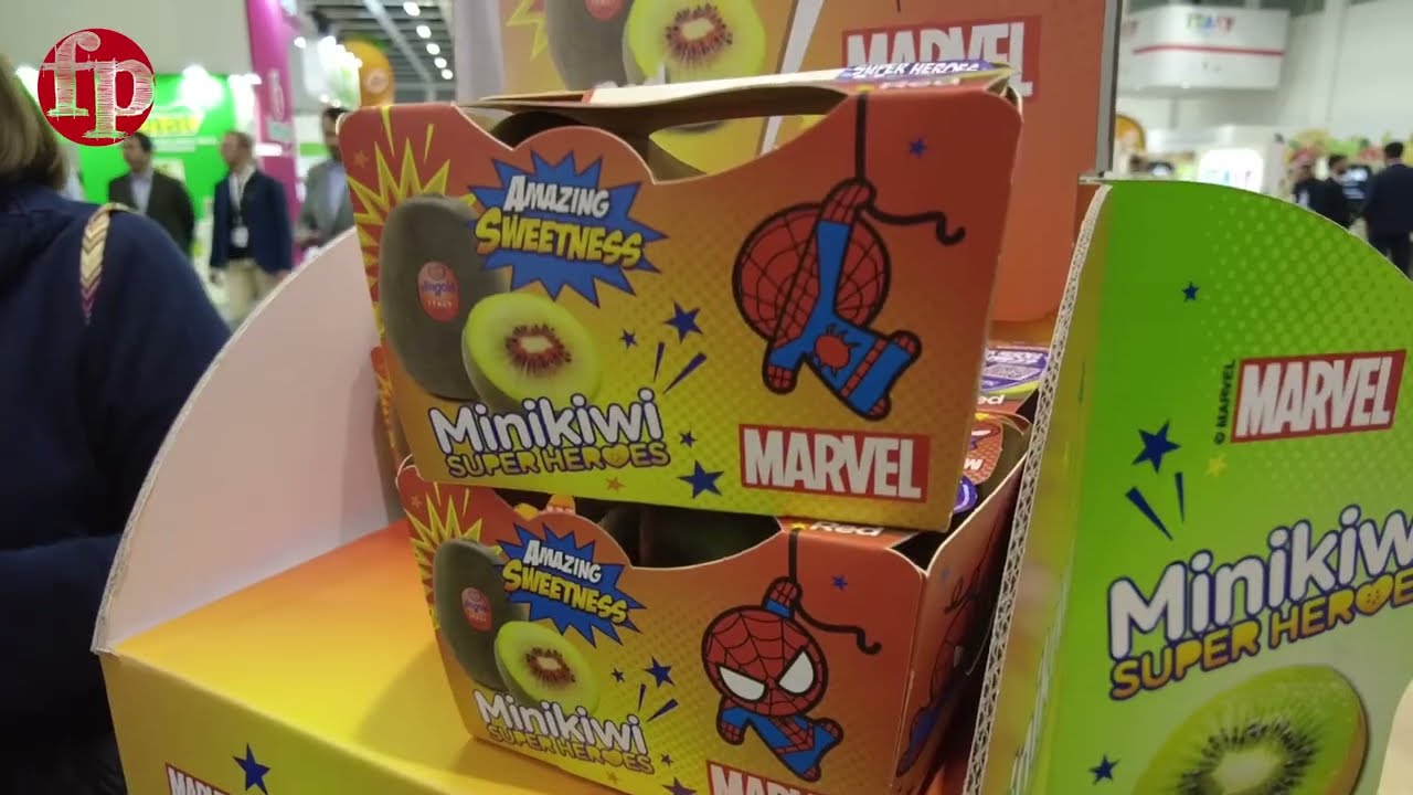 Il progetto di Jingold con Marvel SuperHeroes per valorizzare i kiwi ...