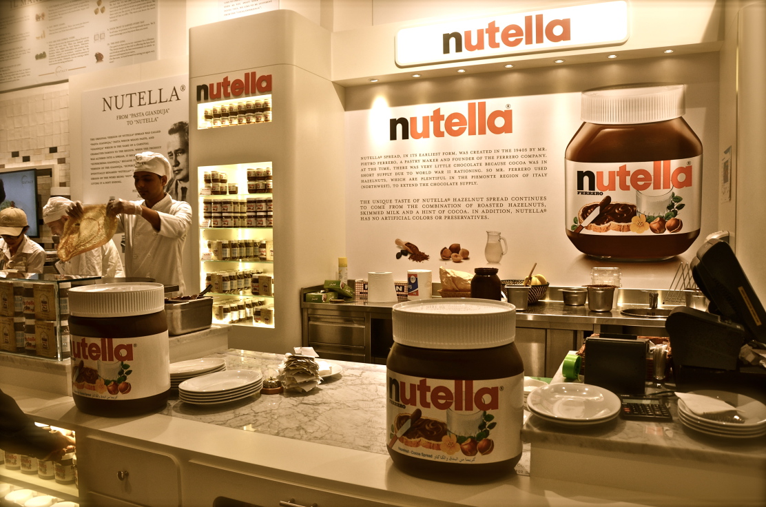 Un Nutella store nella Grande Mela