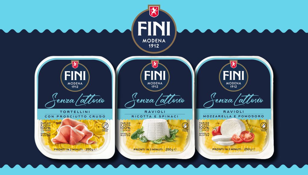 Da FINI la prima linea di pasta fresca ripiena Senza Lattosio