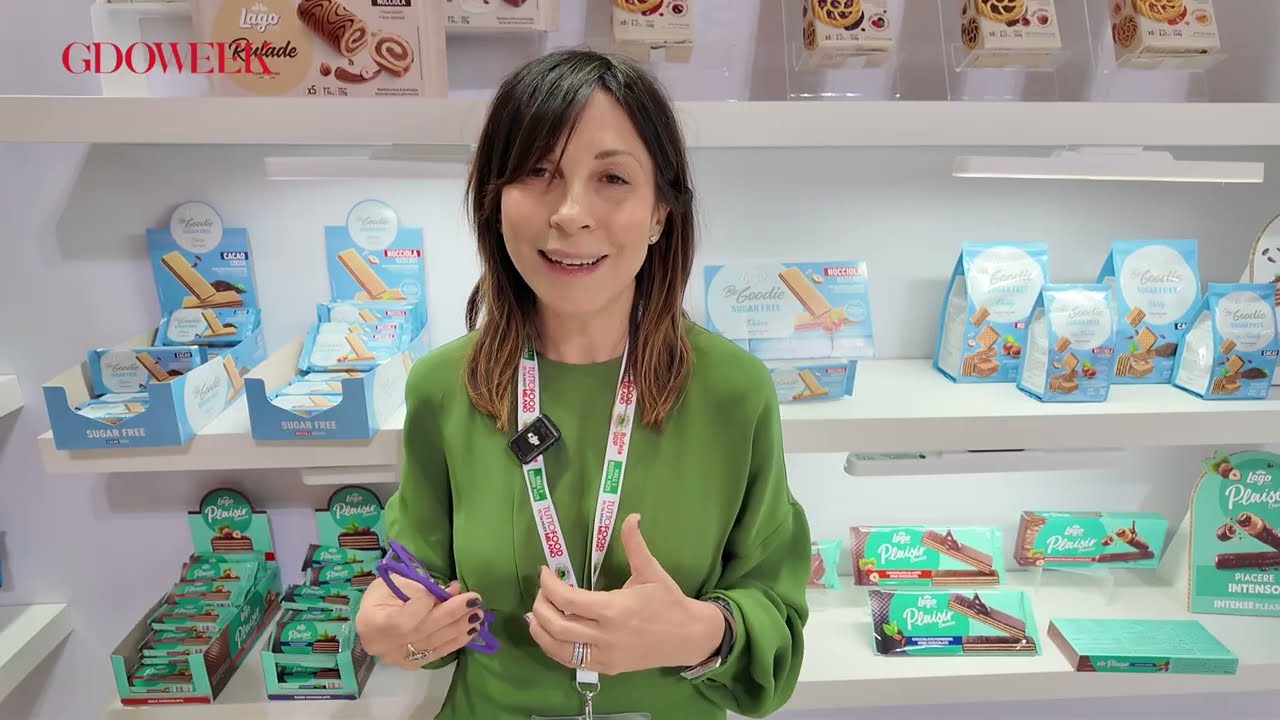 Lago lancia BeGoodie: wafer quasi senza zucchero #tuttofood26 | Gdoweek