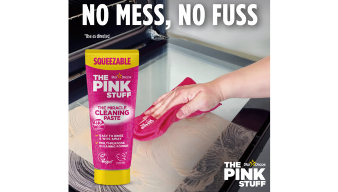 The Pink Stuff: il brand sbarca nella Gdo con il nuovo formato tubo