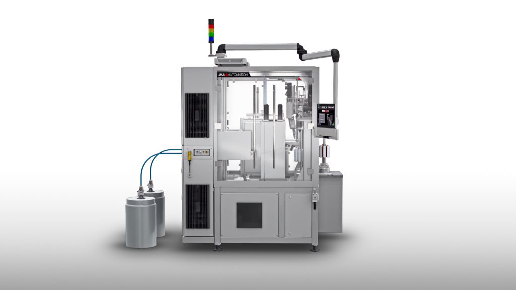 Rotor needle winding machine by IMA Automation - HA Factory