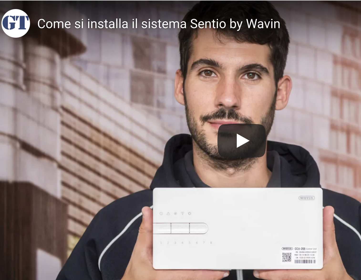Come si installa Sentio by Wavin - GT – Il Giornale del Termoidraulico