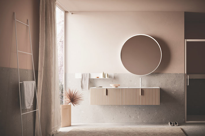 Specchiere circolari eleganti Made in Italy Arbi Arredobagno