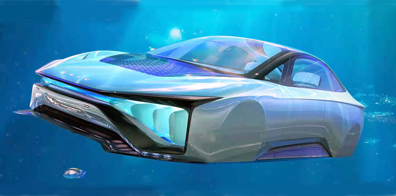Kun, la concept car progettata per volare e andare sott'acqua - Il ...