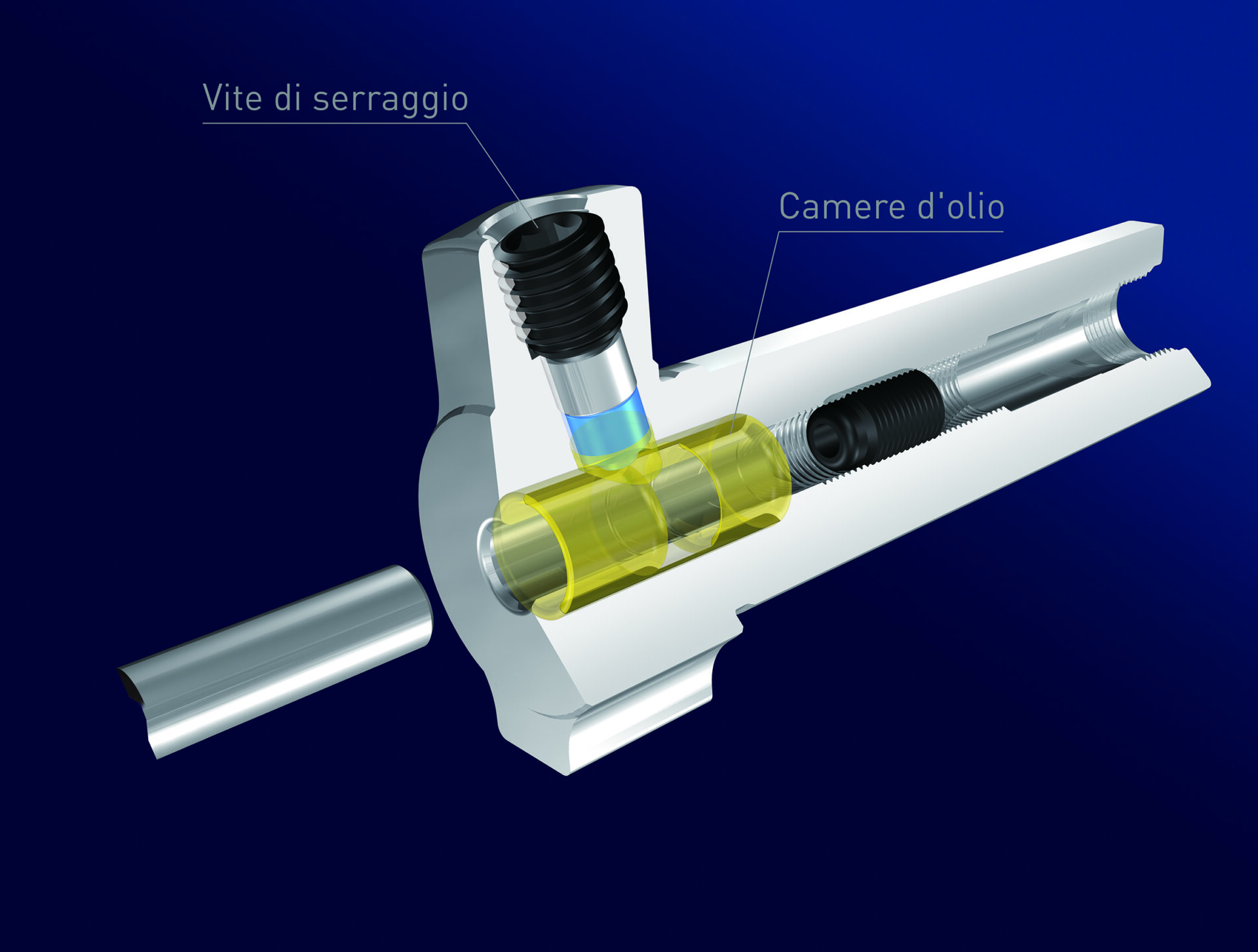 Mandrini idraulici ad alta precisione per applicazioni su fantine ...