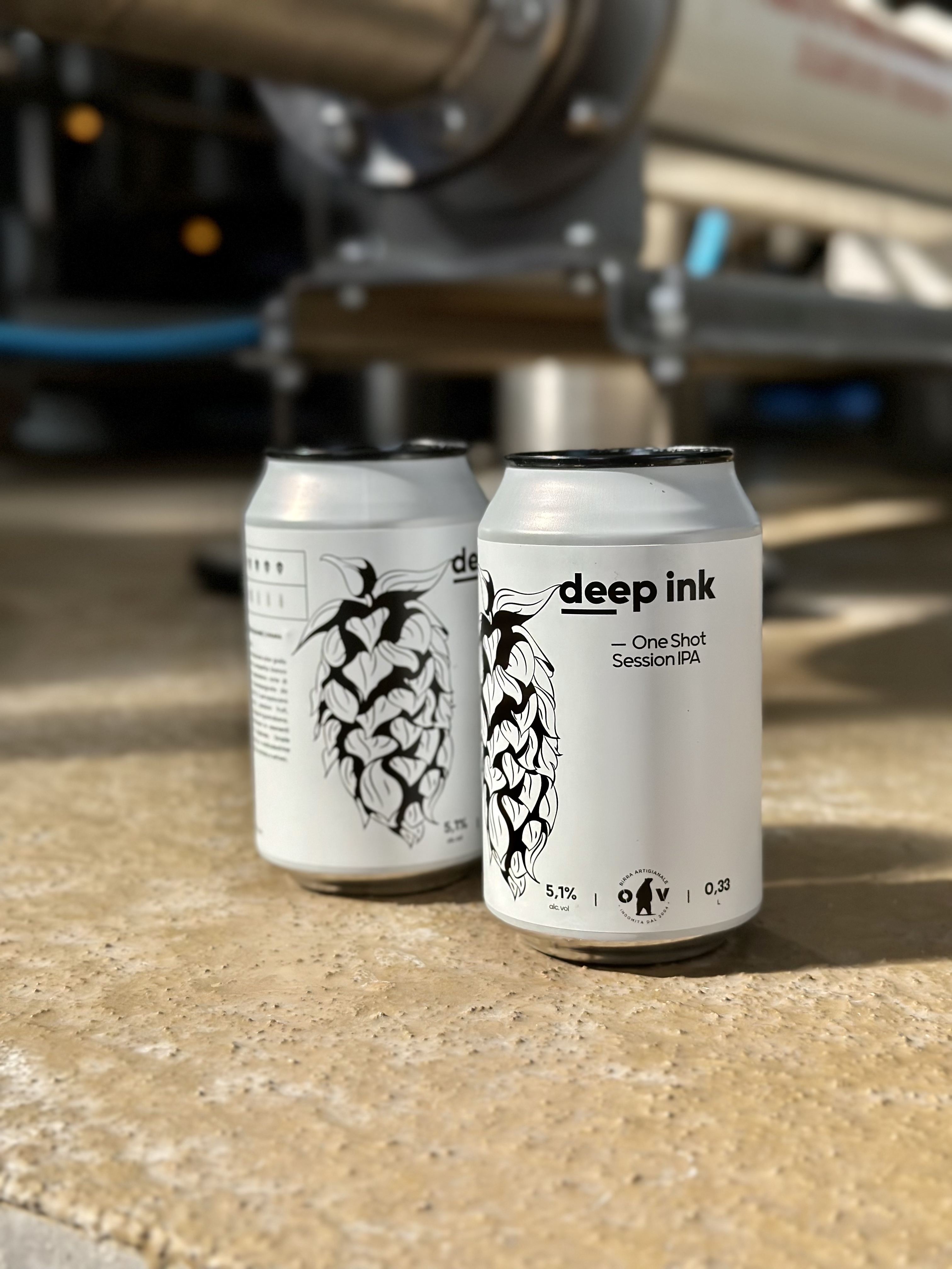 DEEP INK, la prima one shot del birrificio L'Orso Verde - Imbottigliamento