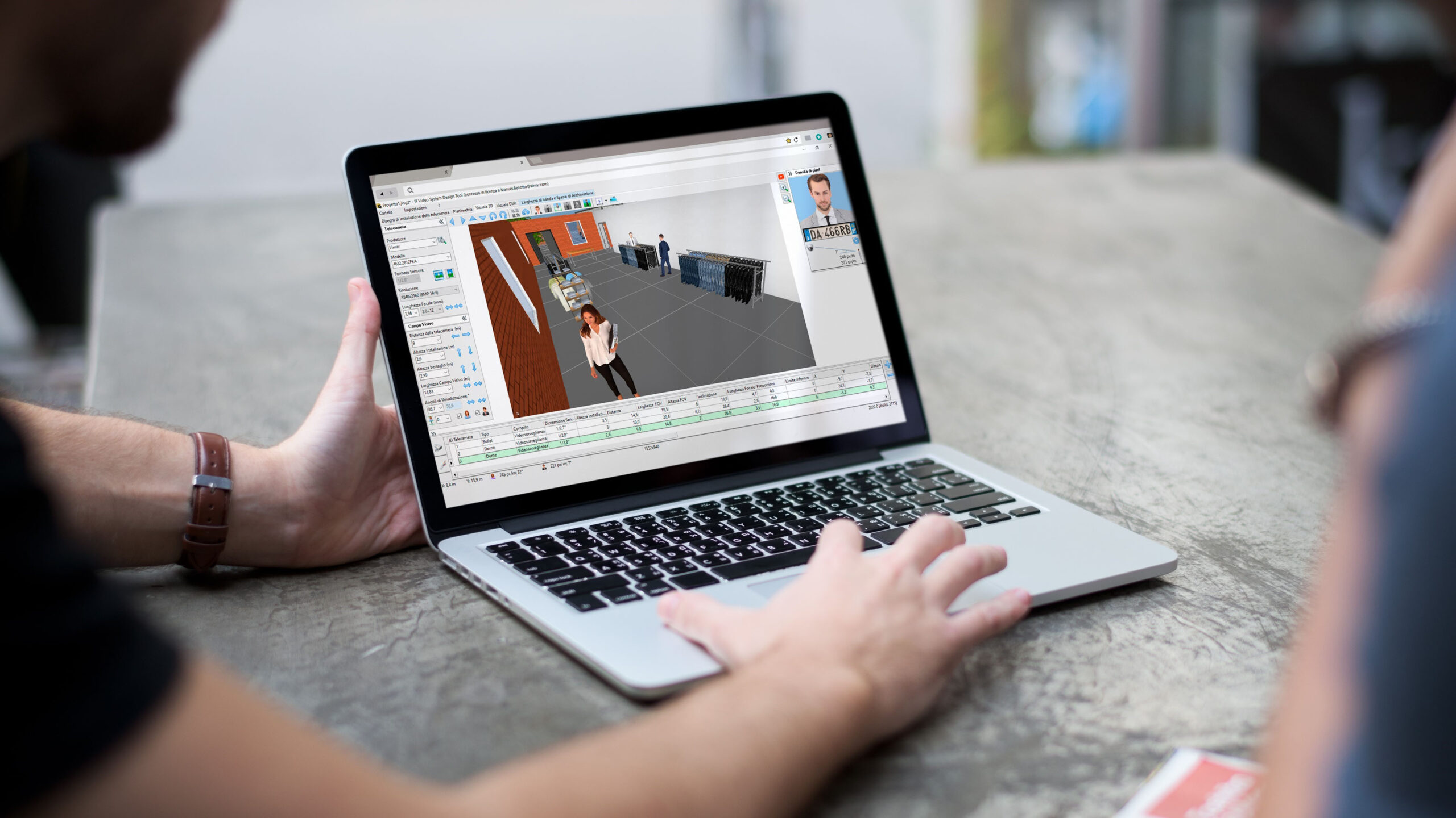 Integrazione delle telecamere Elvox TVCC IP e AHD con il software JVSG