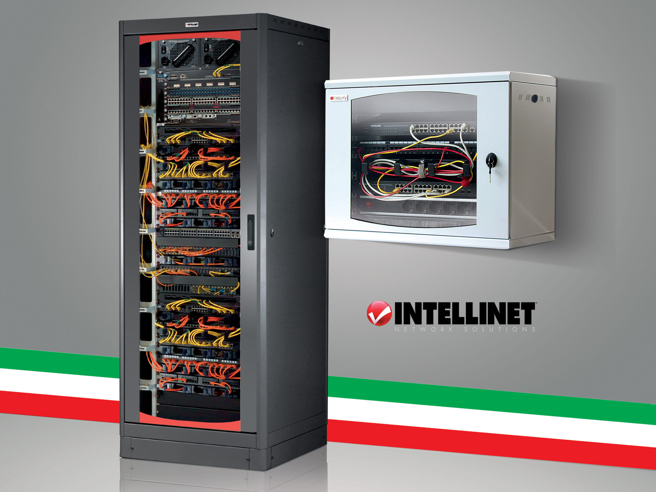 Armadi rack 19’’ a pavimento INTELLINET - Impianti News