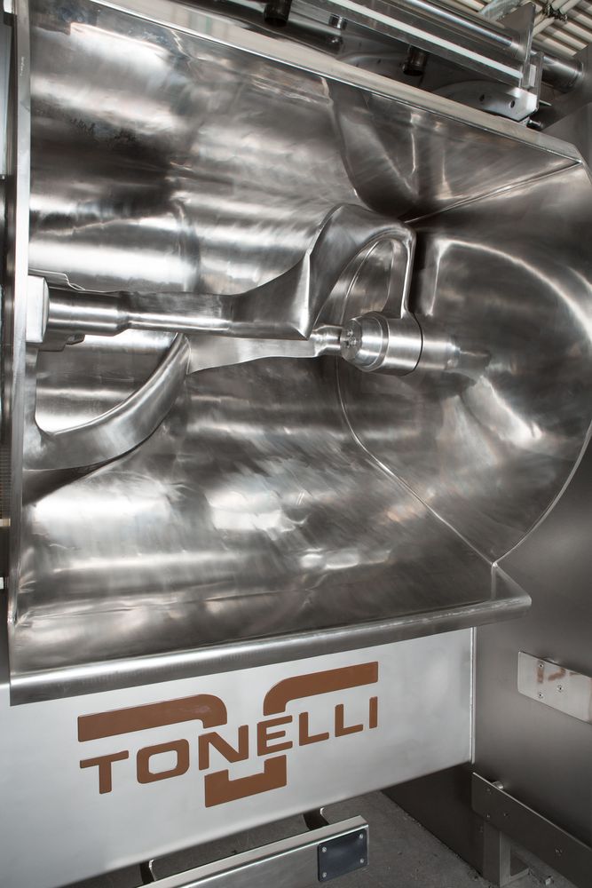 Horizontal Mixers TR series for hard doughs - Italian Food Tech