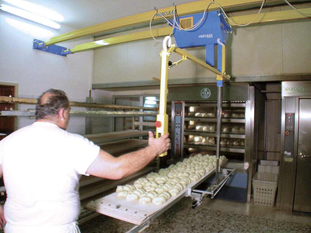Frame Elevator For Bakery Laboratories - Italian Food Tech