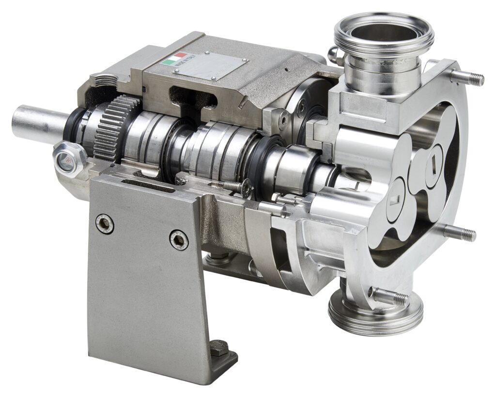 Certified lobe pumps, also in EHEDG version - Italian Food Tech