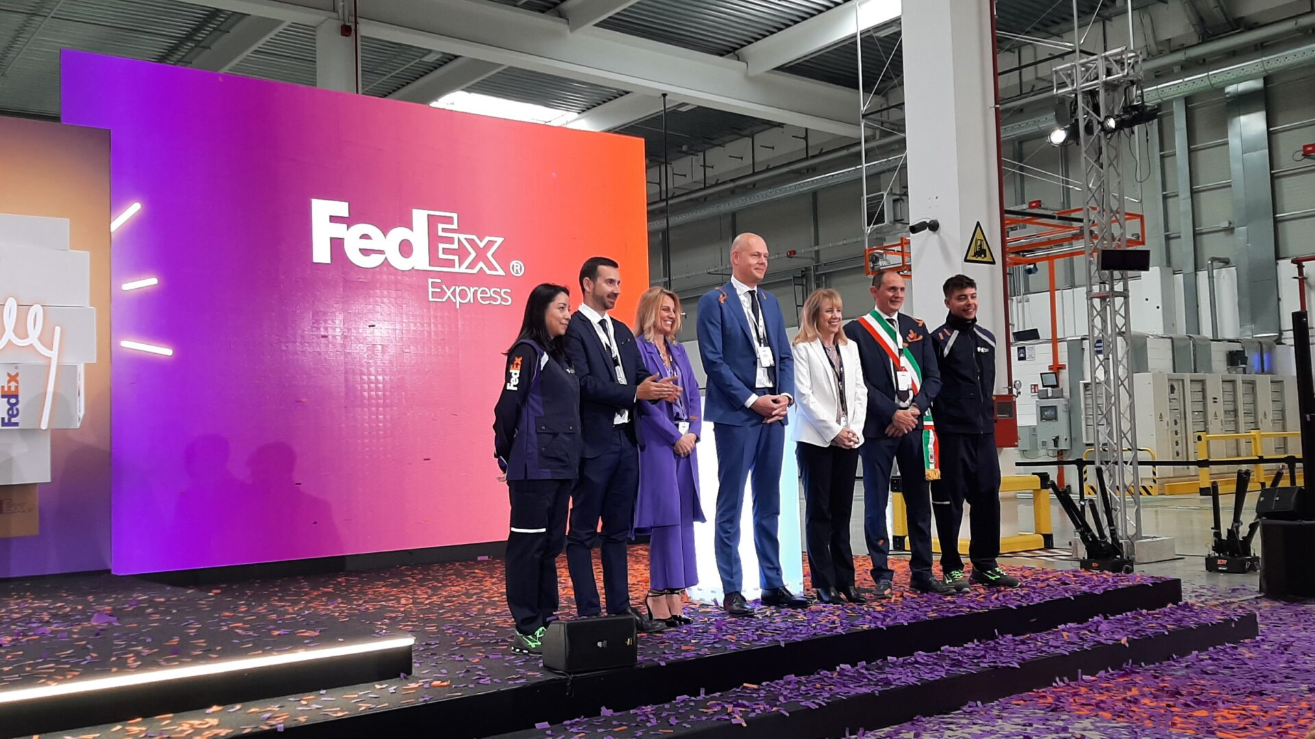 Inaugurato il Novara Road Hub di FedEx. Stefania Pezzetti: "un punto di ...