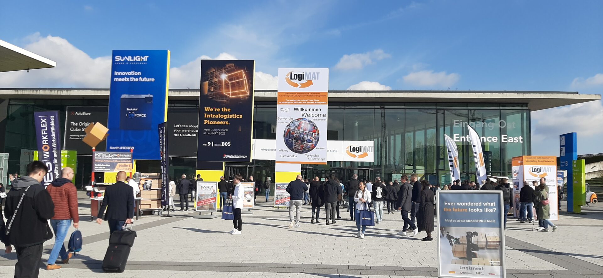 Logimat 2023: l'intralogistica europea si incontra a Stoccarda - Logistica