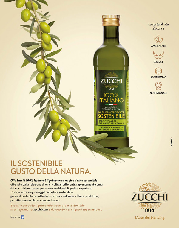 Olio Zucchi punta sulla sostenibilità dell'intera filiera