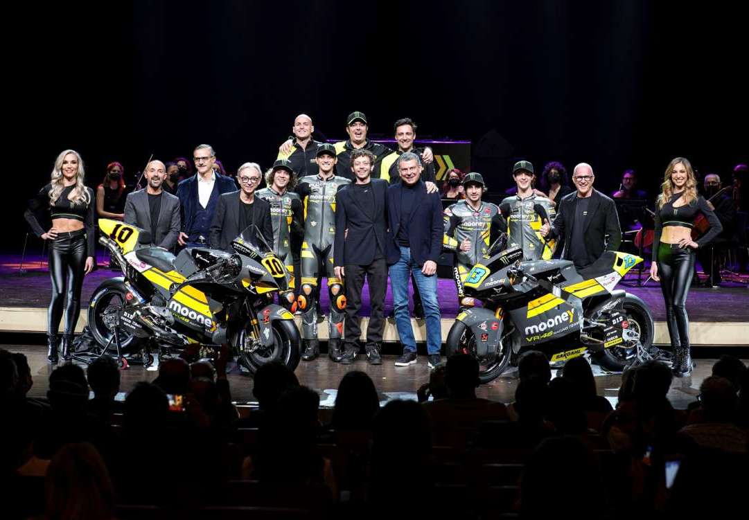 Mooney (ex Sisal Pay) si allea con la squadra di Valentino Rossi