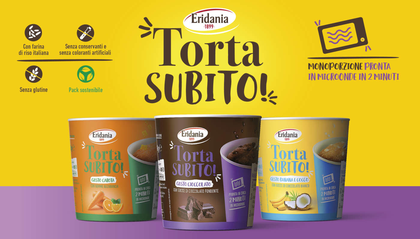Improvvisa voglia di torta? Eridania lancia Torta Subito!